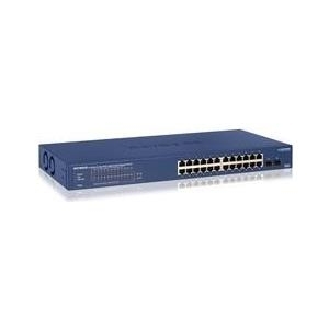 NETGEAR Smart GS724TPv2 Switch Smart 24 x 10/100/1000 PoE+ + 2 x ...