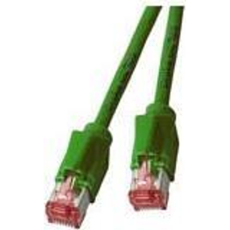 EFB-Elektronik RJ45 Patchkabel Cat.6A S/FTP LSZH Draka UC900 TM21 grün ...
