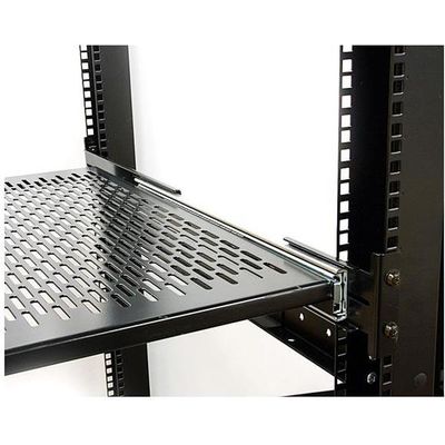 StarTech.com 2HE ausziehbarer Rack-Fachboden belüftet UNISLDSHF19