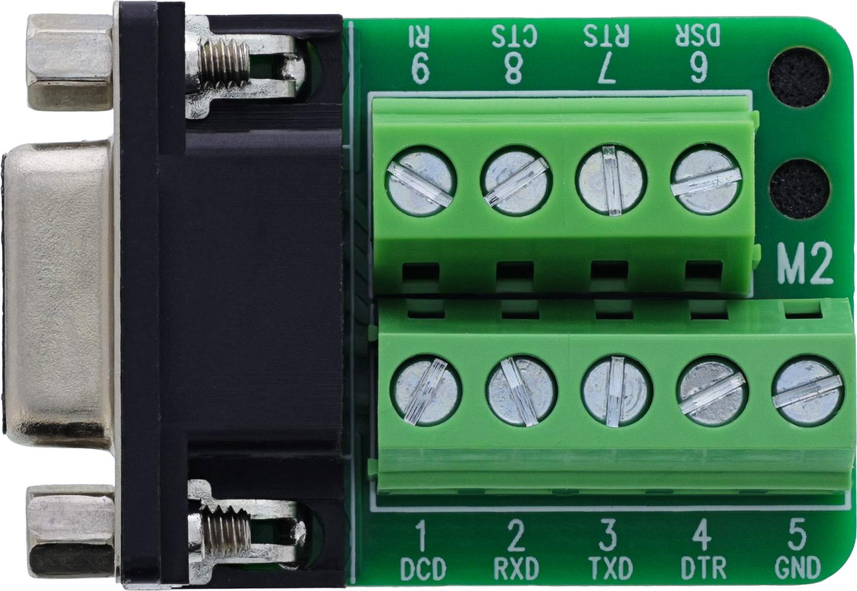 InLine Terminalblock D-Sub 9 Buchse 2-reihig 92501E