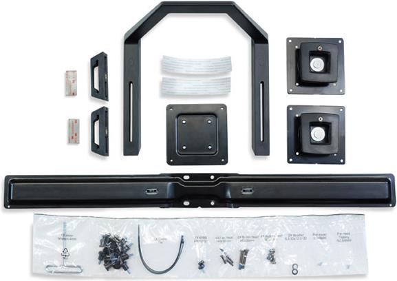 Ergotron Dual Monitor & Handle Kit Befestigungskit Griff, 2 ...