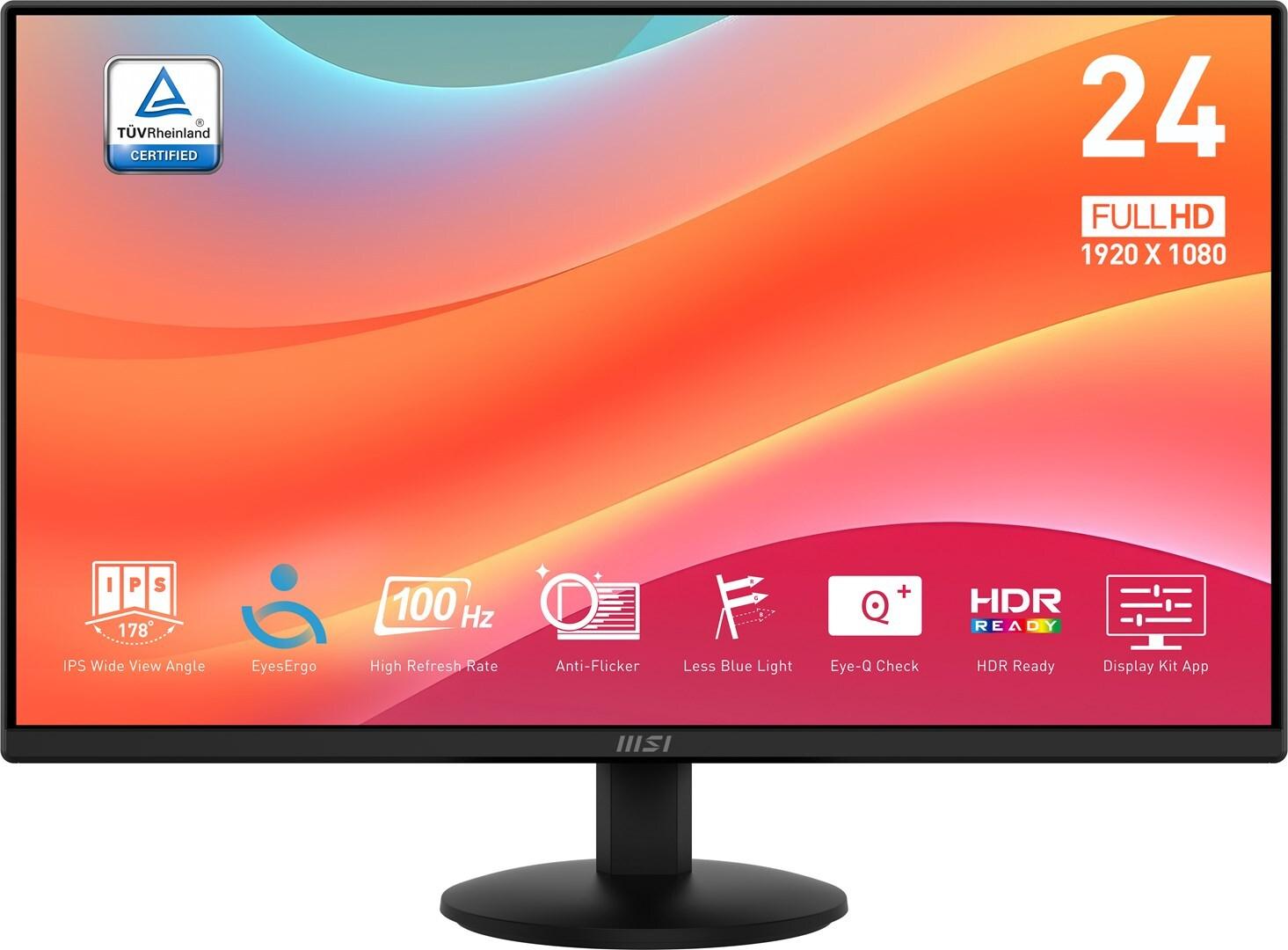MSI Pro MP242L LED-Monitor 60,5 cm 23,8" Full HD