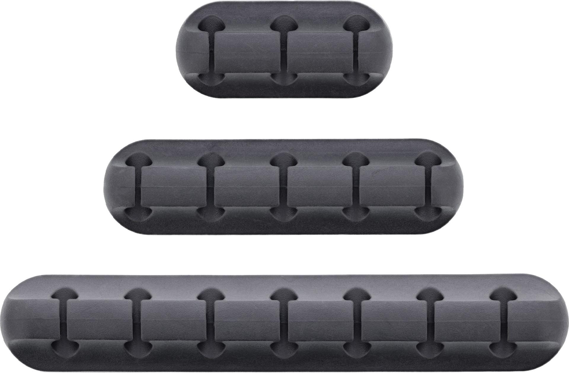 InLine Kabelmanager-Set 3- 5- 7-fach selbstklebend 59971B