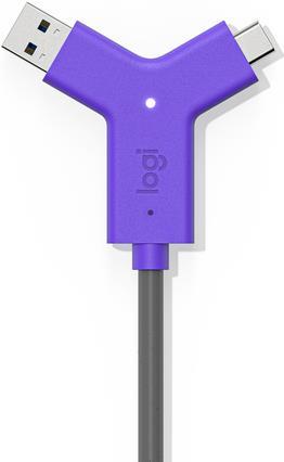 Logitech Swytch Hub 2 x HDMI + 1 x SuperSpeed USB + 2 x USB-C 952-000010