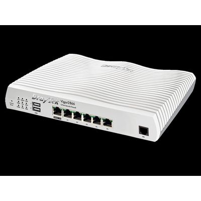 Draytek Vigor 2866 Router DSL-Modem 5-Port-Switch V2866-DE-AT-CH
