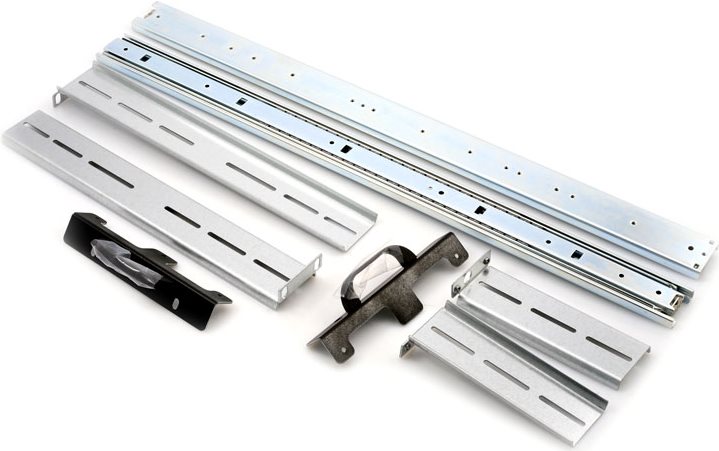 Supermicro Rackmontagesatz Schwarz für SC742; SC743; SC745 CSE-PT26L-B