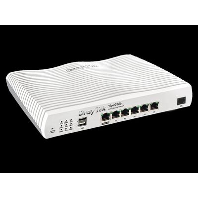 Draytek Vigor 2866 Router DSL-Modem 5-Port-Switch V2866-DE-AT-CH