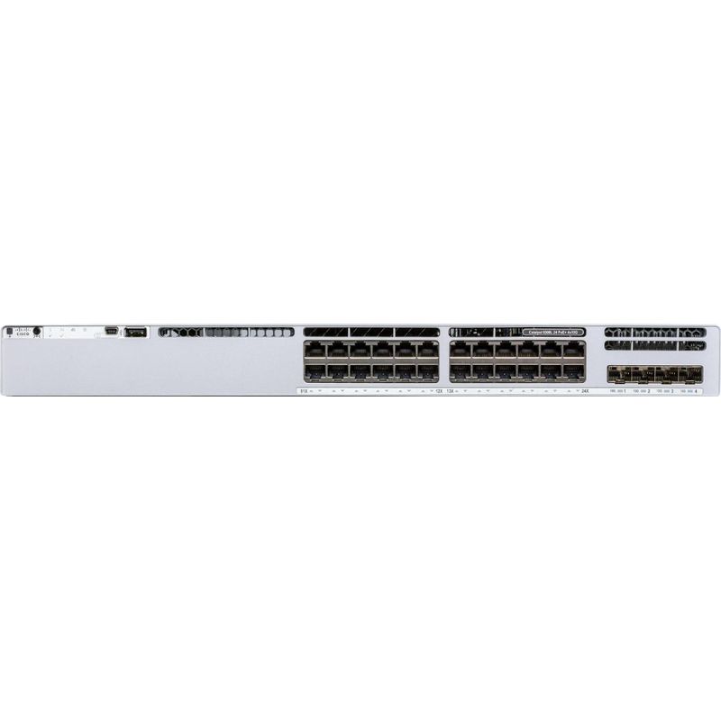 Cisco Meraki Catalyst 9300L-24P-4X Switch L3 C9300L-24T-4X-M